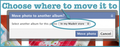 How to Move Facebook Photos between Albums • The Crafty Mummy