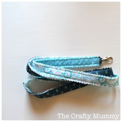 Tutorial: How to Sew a Lanyard • The Crafty Mummy