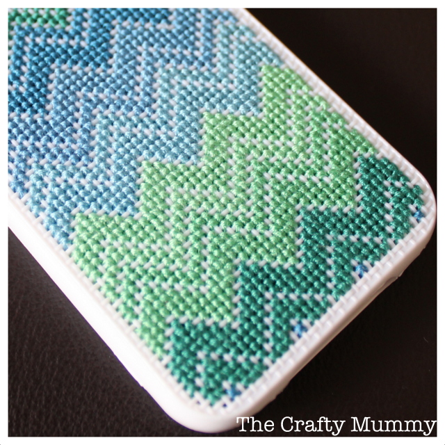 Chevron iPhone Case Done! — The Crafty Mummy