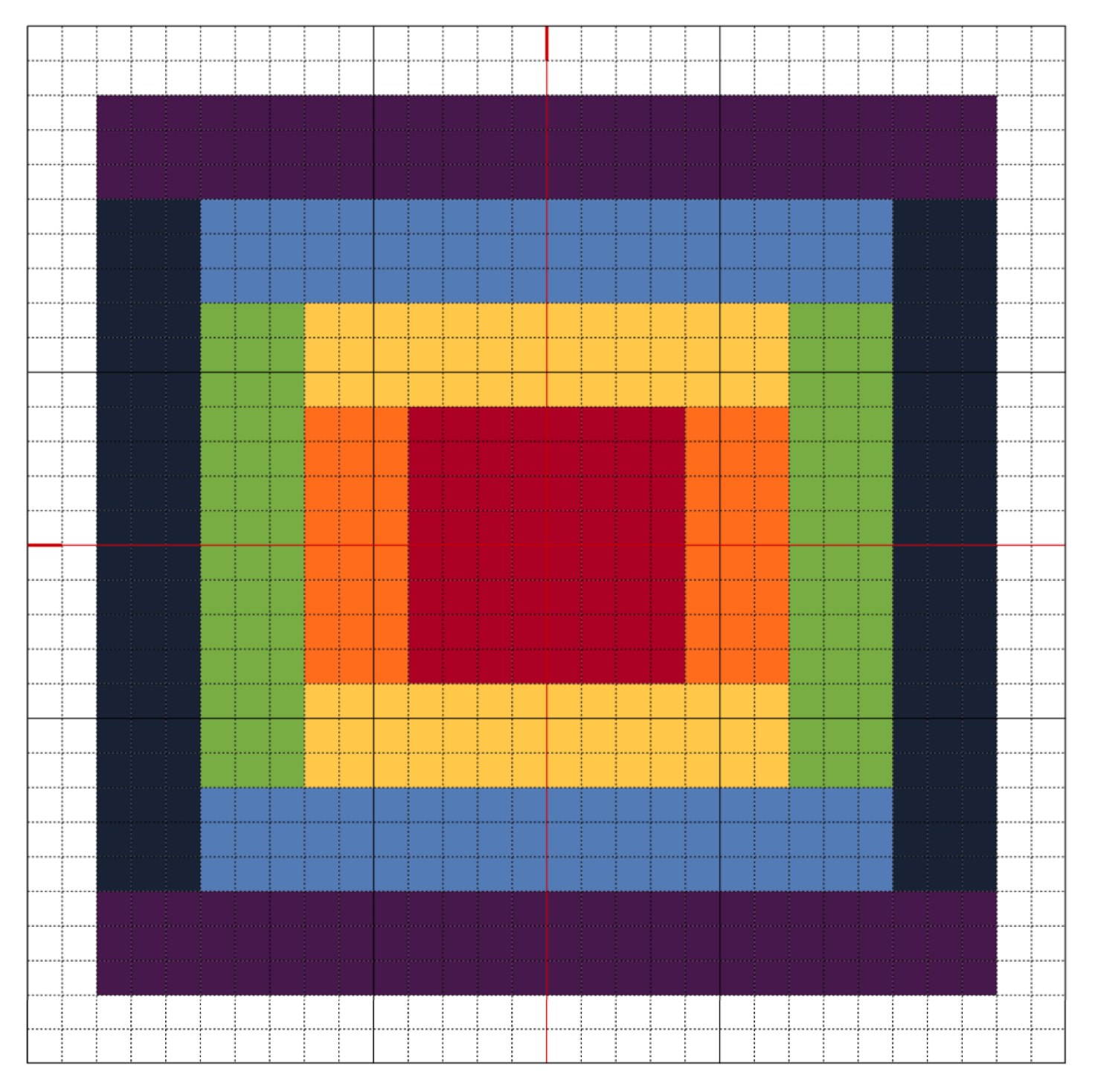 Cross Stitch: Rainbow Block 2 • The Crafty Mummy