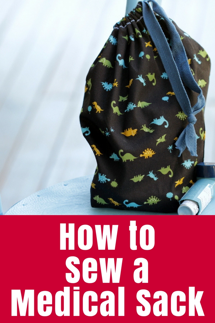 Sewing: Kids Medical Sack — The Crafty Mummy