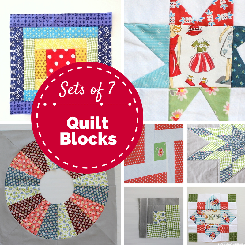 Sets of 7: Quilt Blocks — The Crafty Mummy