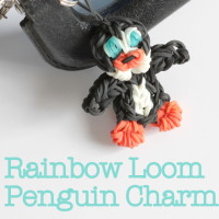 Rainbow Loom: Penguin Charm — The Crafty Mummy