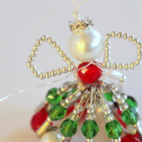 Beaded Christmas Angel Tutorial — The Crafty Mummy