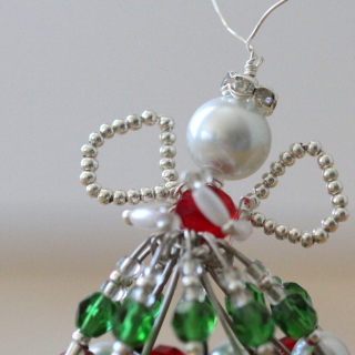 Beaded Christmas Angel Tutorial — The Crafty Mummy