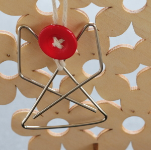 Button Paperclip Angels — The Crafty Mummy