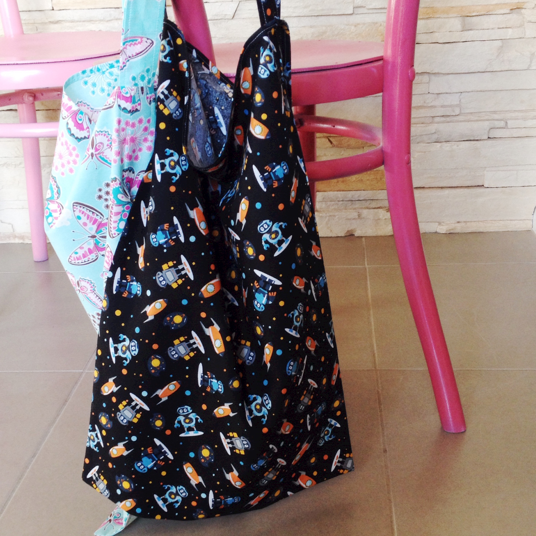 Library Bags • The Crafty Mummy