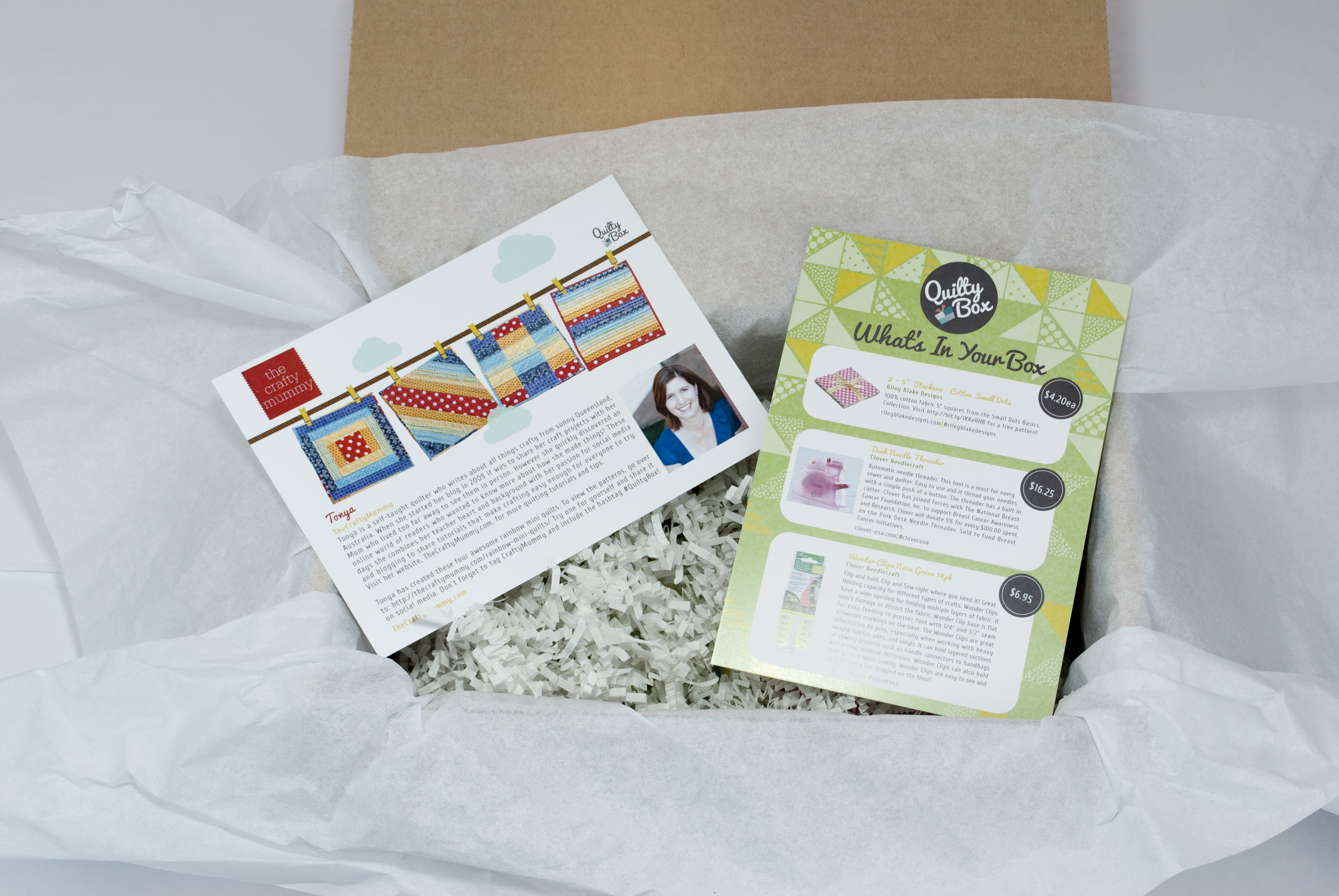 Have you got your QuiltyBox yet? • The Crafty Mummy