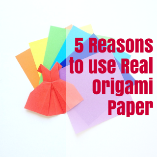 5 Reasons to use Real Origami Paper • The Crafty Mummy