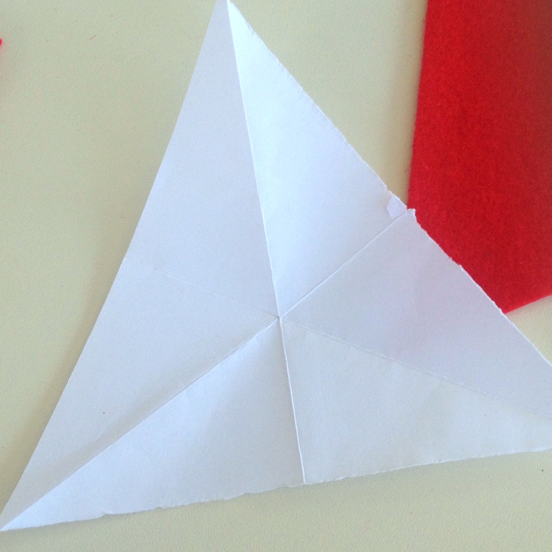 Tutorial: Felt Triangle Coasters • The Crafty Mummy