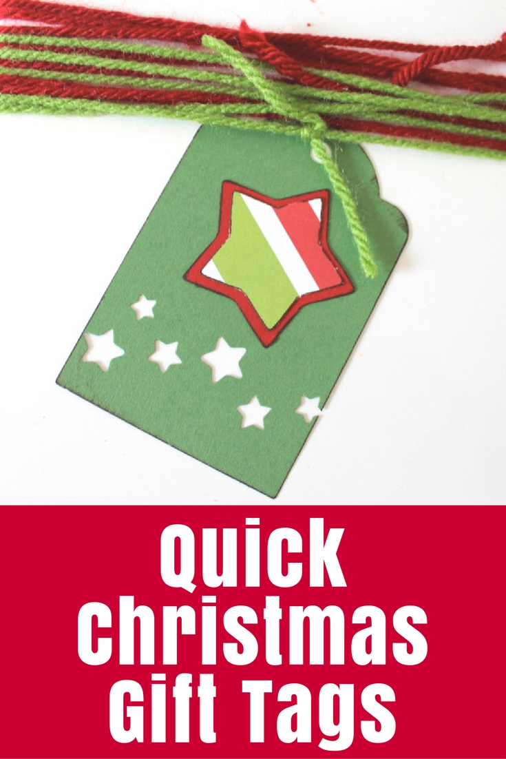 Quick Christmas Gift Tags — The Crafty Mummy