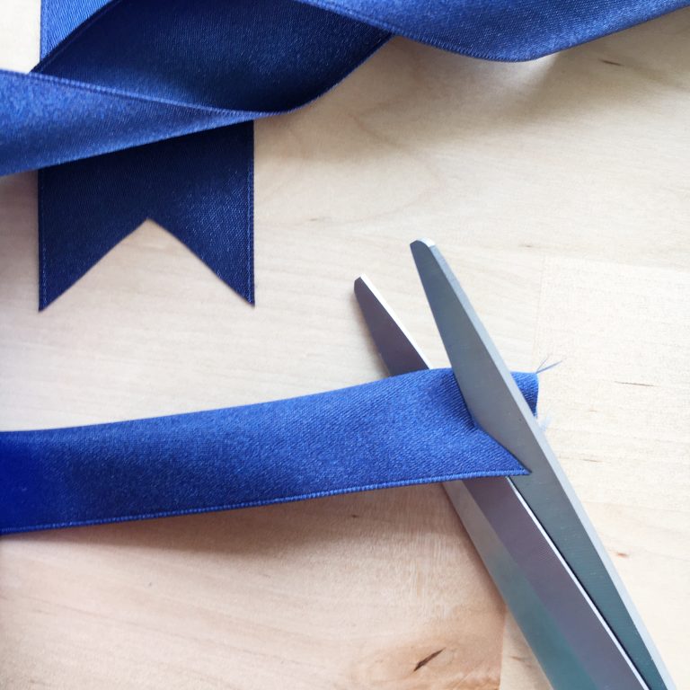 Quick Tip: Stop Ribbon Fraying — The Crafty Mummy