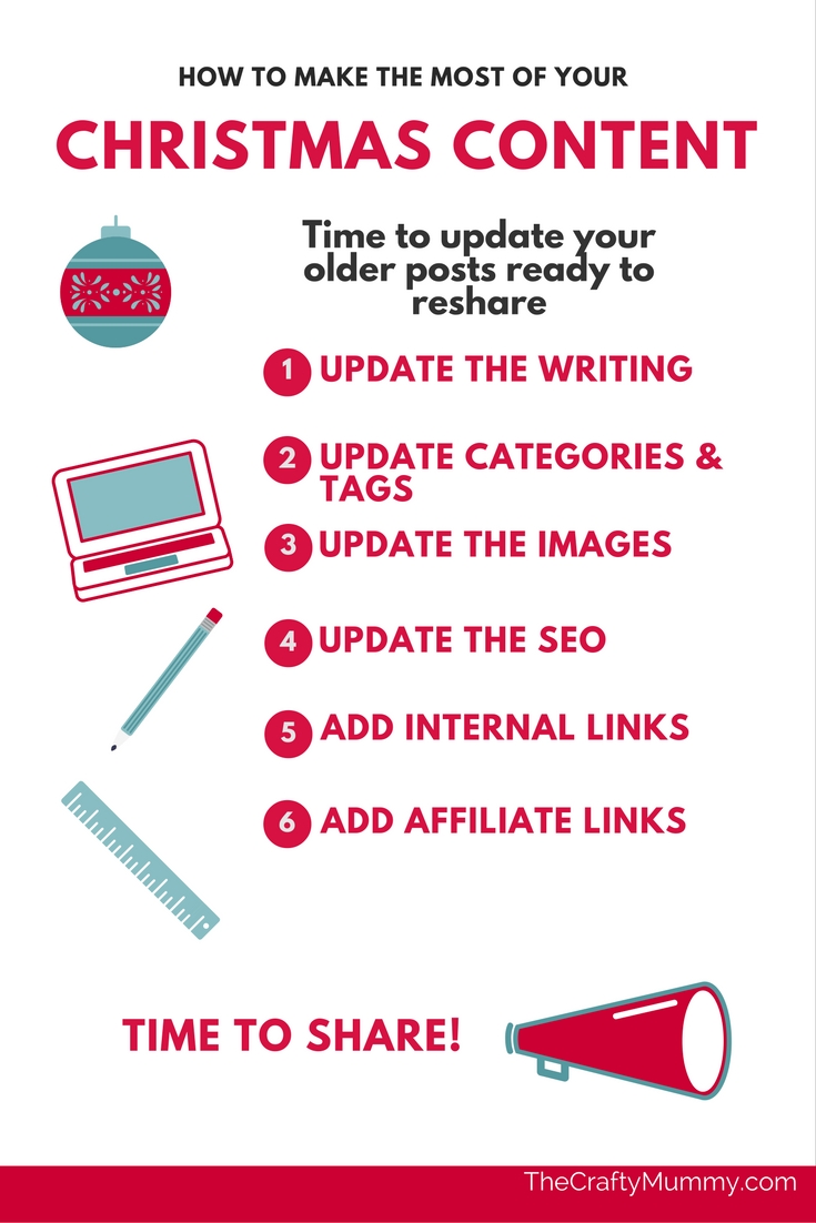 How to Make the Most of your Christmas Content — The Crafty Mummy