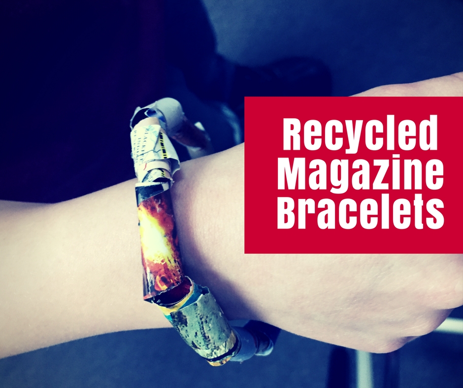 Recycled Magazine Bracelets — The Crafty Mummy
