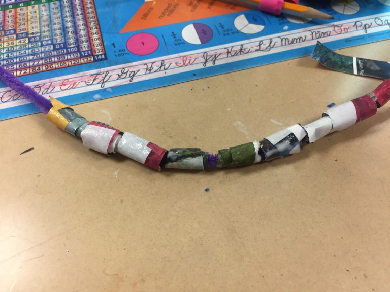 Recycled Magazine Bracelets — The Crafty Mummy