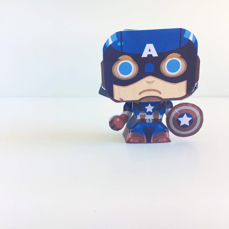 Make a Paper Superhero — The Crafty Mummy