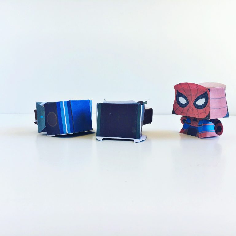 Make a Paper Superhero — The Crafty Mummy