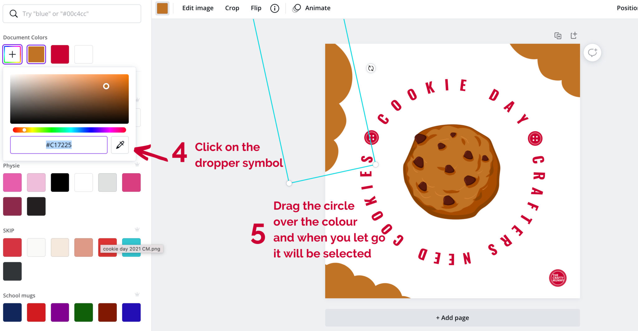 How to Canva: Colour Picker Tool — The Crafty Mummy